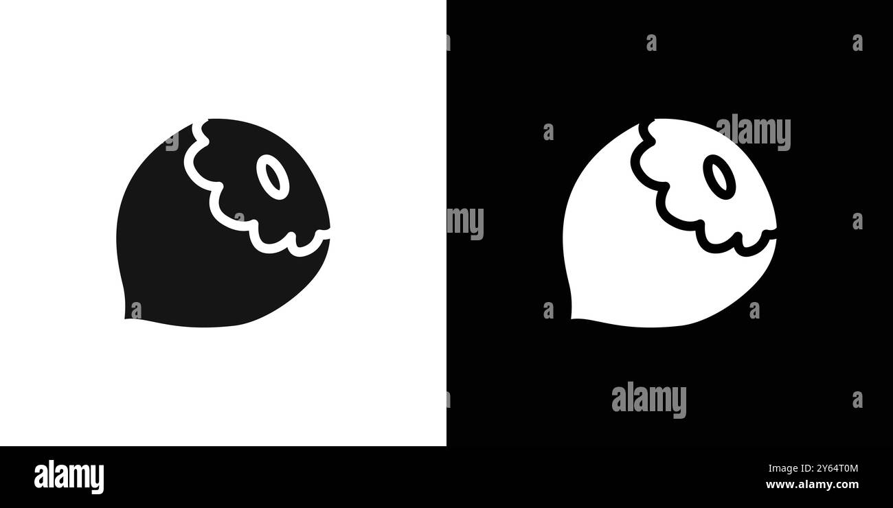 Hazelnut icon linear vector graphics sign or symbol set for web app ui Stock Vector Image & Art ...