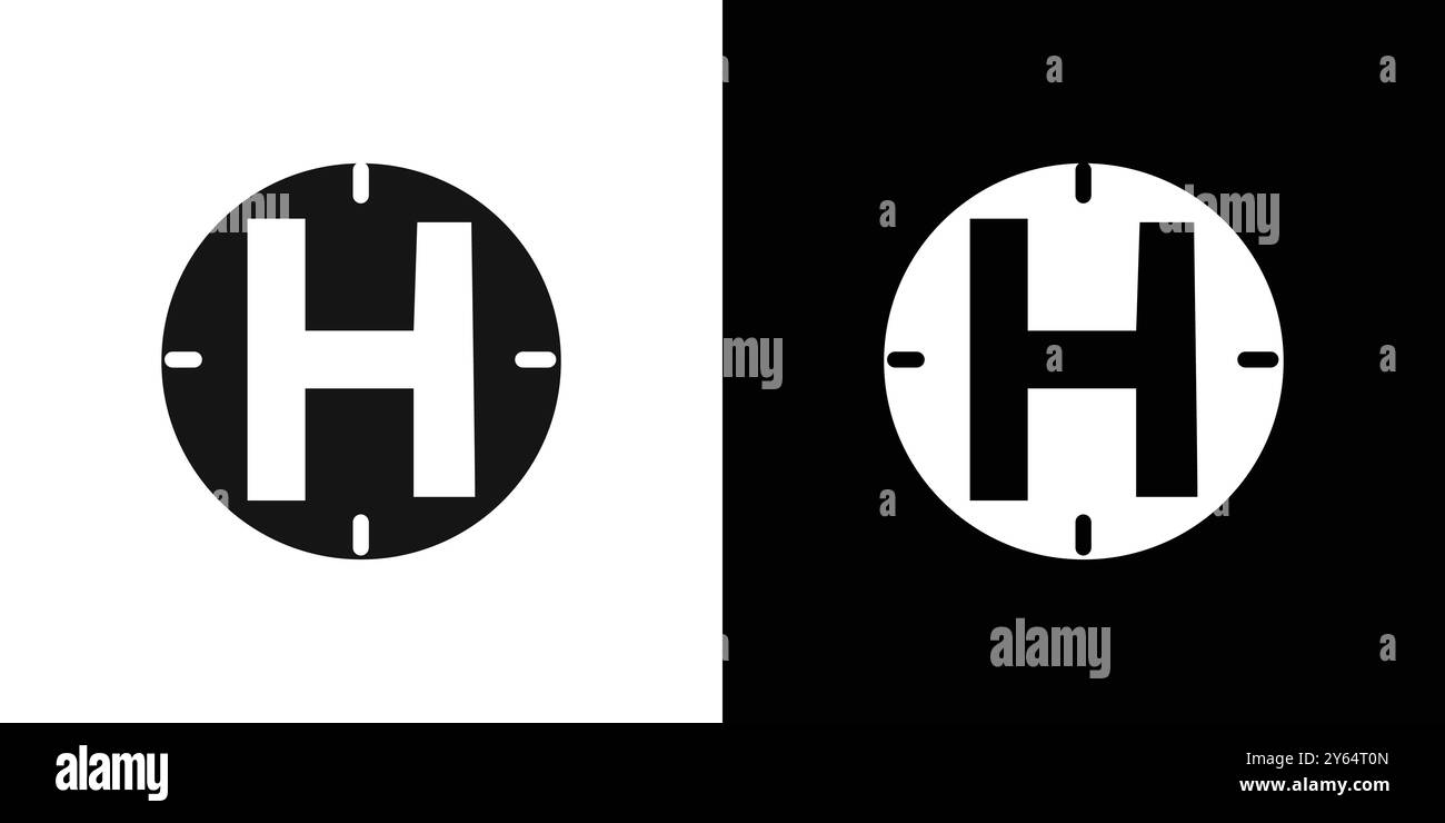helicopter helipad icon linear vector graphics sign or symbol set for web app ui Stock Vector ...