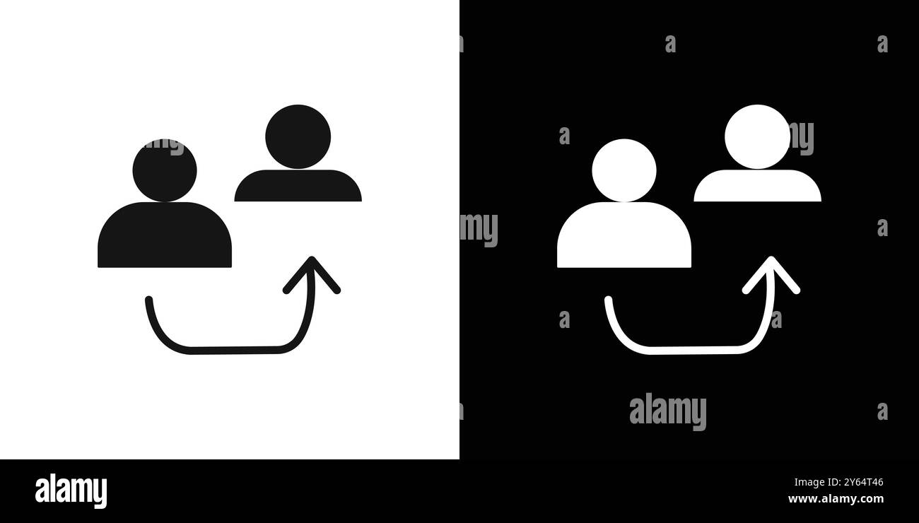 User switch icon linear vector graphics sign or symbol set for web app ui Stock Vector Image ...