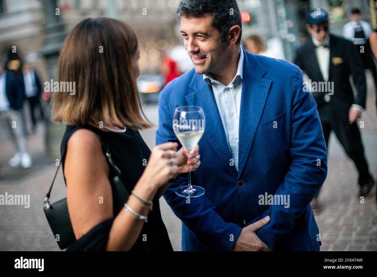 ? Milan Fashion Week - Women S/S 2025 2024 Sustainable Fashion Awards People - part 2 Teatro ...