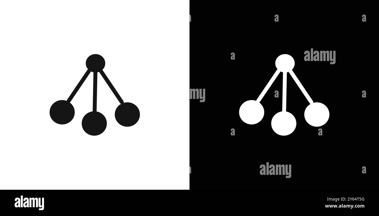 Oscillation icon linear vector graphics sign or symbol set for web app ...