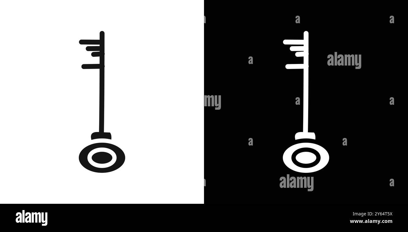 Magic Key icon linear vector graphics sign or symbol set for web app ui Stock Vector Image & Art ...