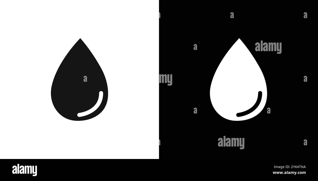 water drops icon linear vector graphics sign or symbol set for web app ui Stock Vector Image ...