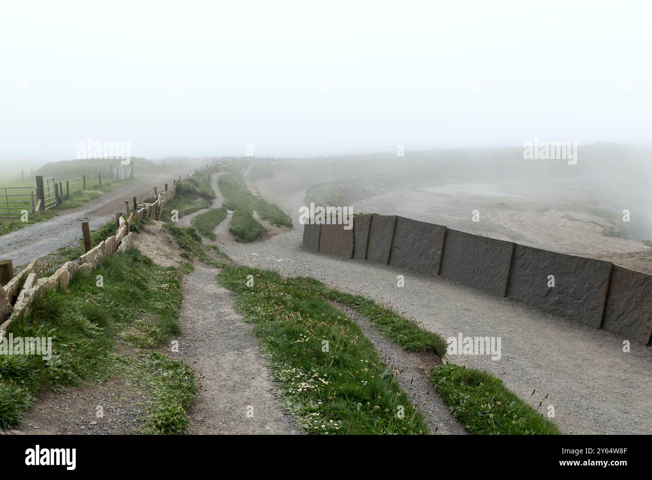 Dense fog envelops rugged hi-res stock photography and images - Alamy