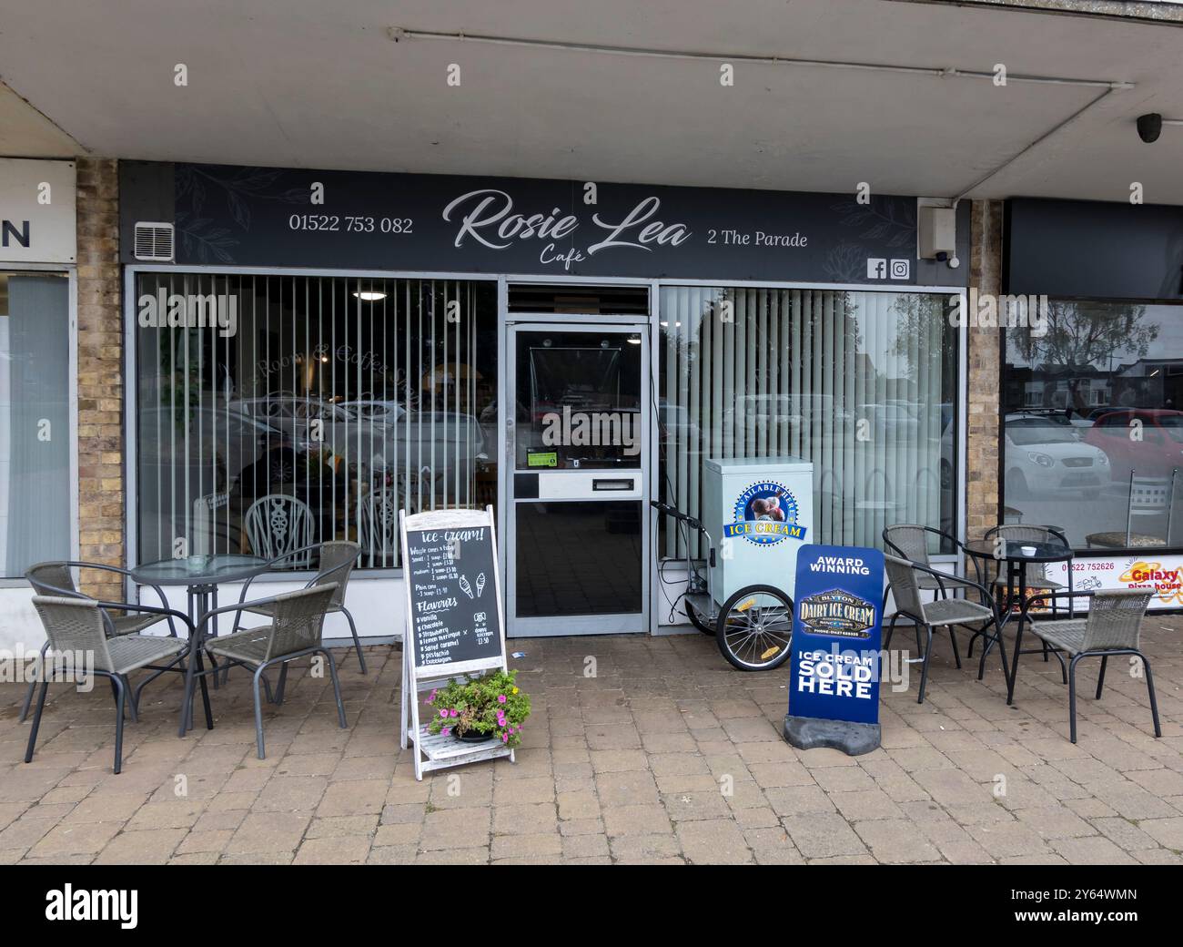 Rosie Lea cafe, Cherry Willingham, Lincoln, Lincolnshire, England, UK ...