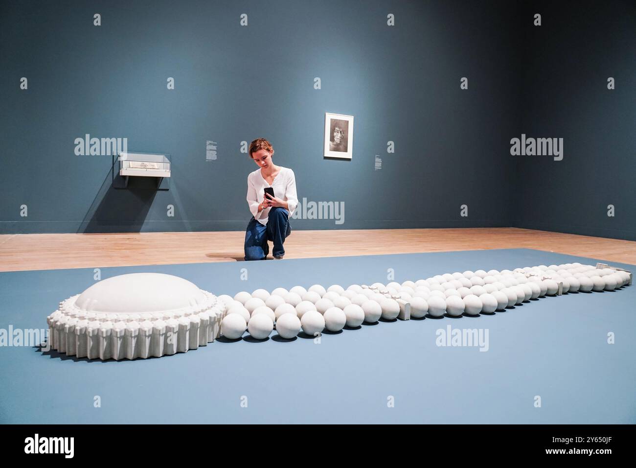 Work by nominated artist Pio Abad during the press view for the Turner ...
