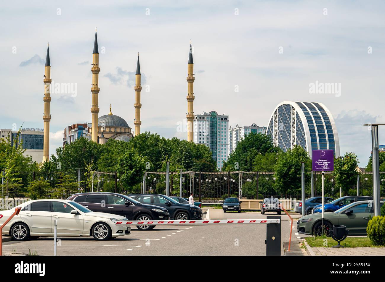 Grozny, Chechen Republic, Russia: 12.05.2024. View of the city's ...