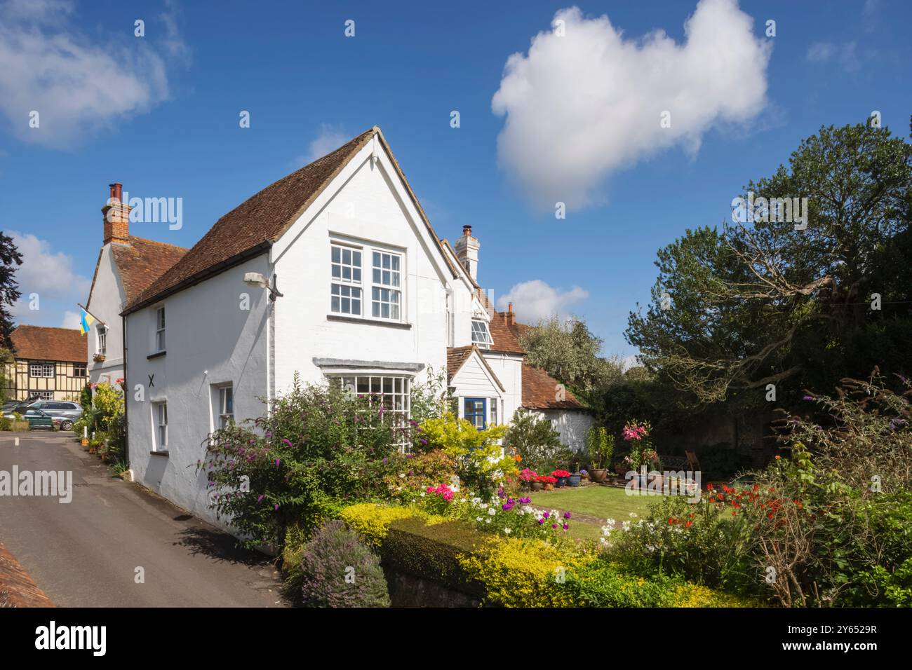 England, Kent, Elham Valley, Elham Village, The House where Audrey ...