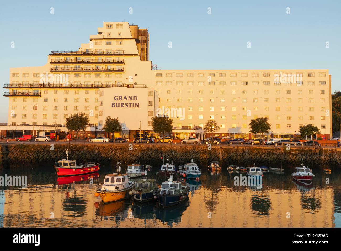England, Kent, Folkestone, Folkstone Harbour, Britannia Hotel Chain The ...
