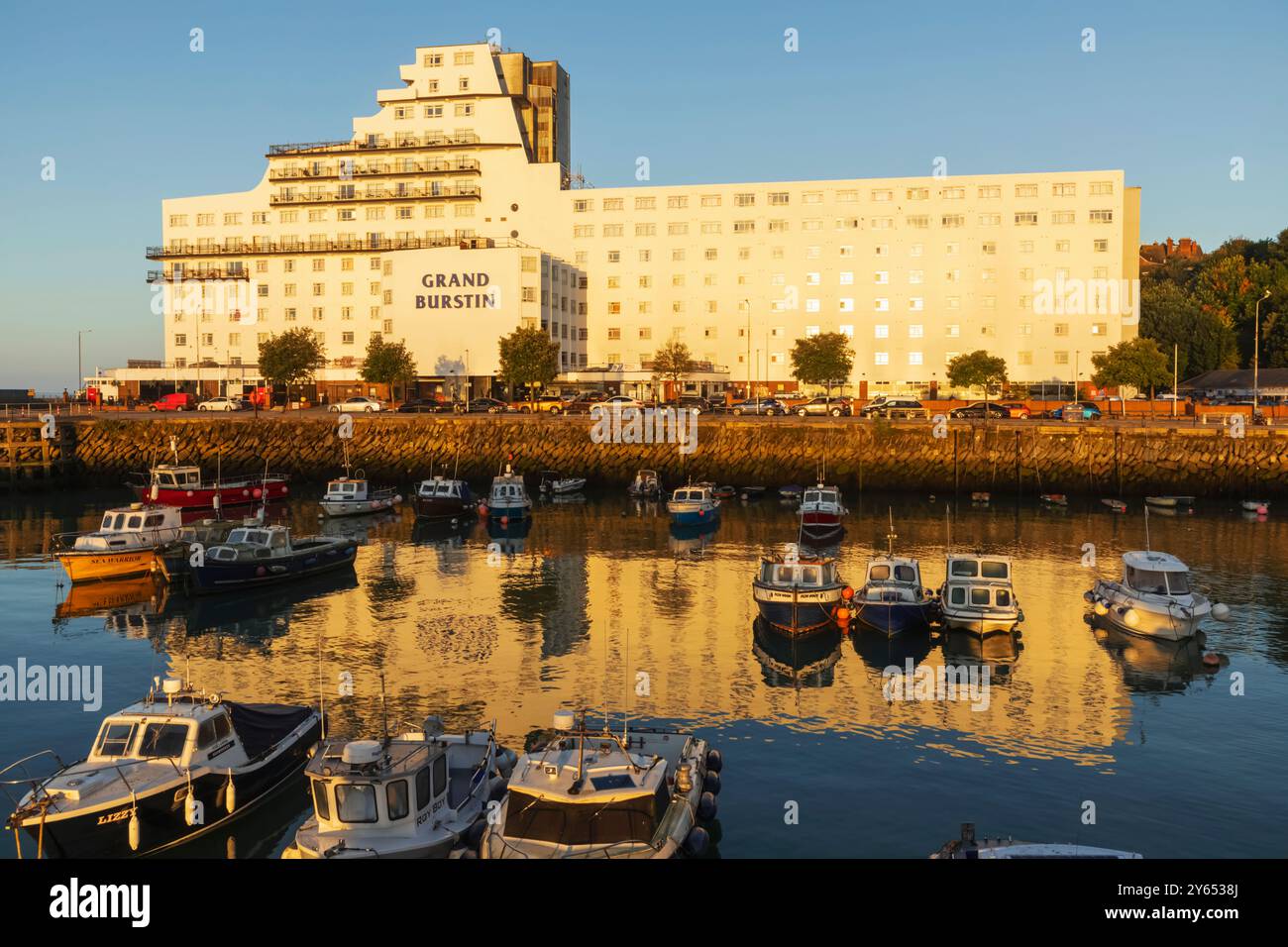 England, Kent, Folkestone, Folkstone Harbour, Britannia Hotel Chain The ...