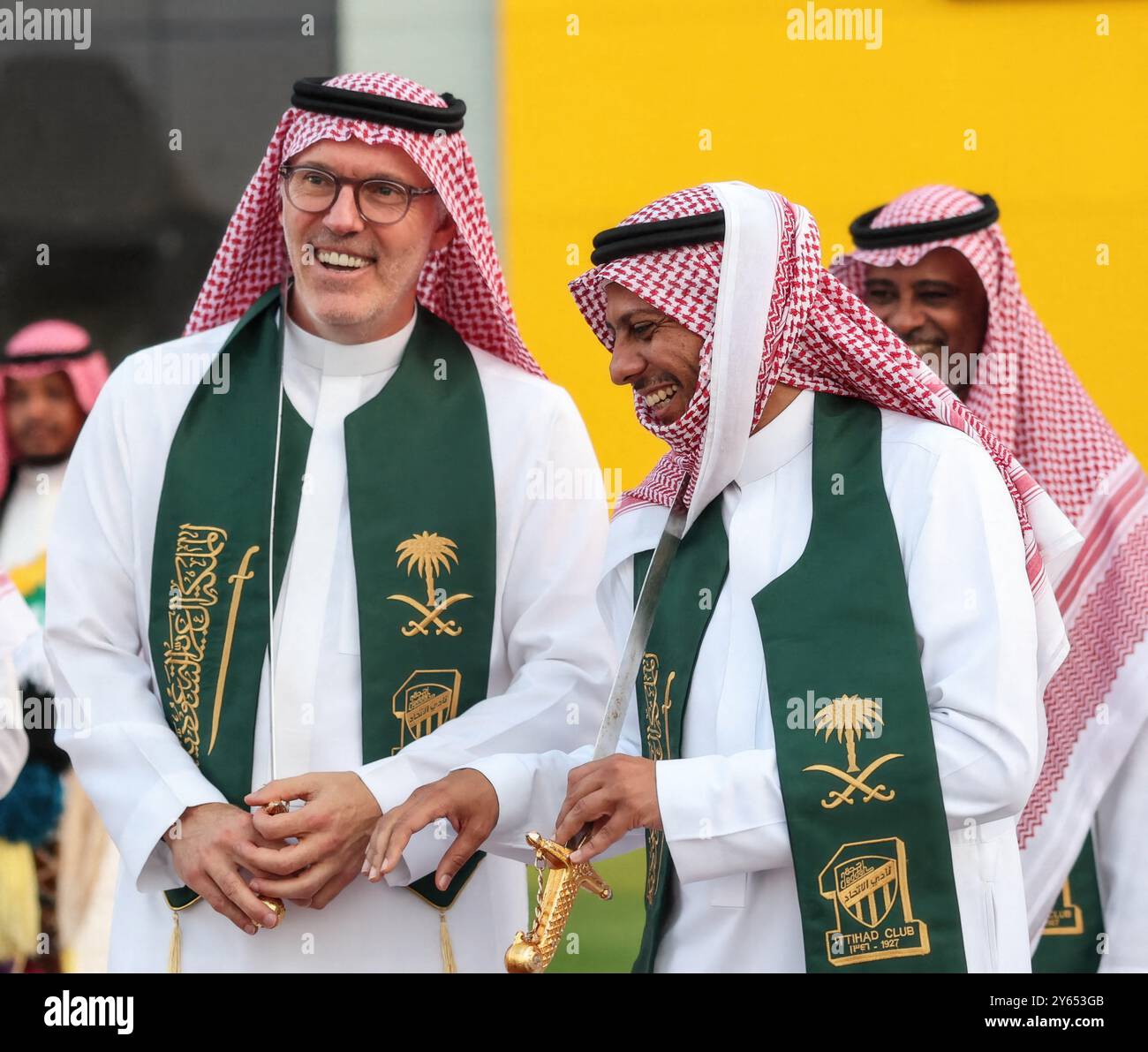 Jeddah, Saudi Arabia. 24th Sep, 2024. French former football player ...