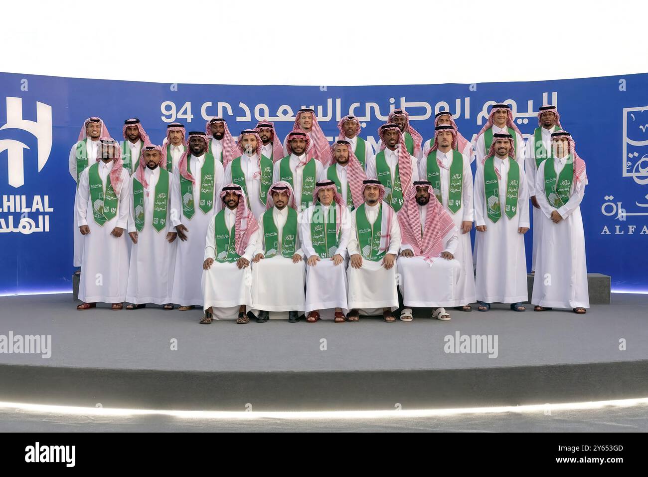 Riyadh, Saudi Arabia. 24th Sep, 2024. Brazilian football player Neymar ...