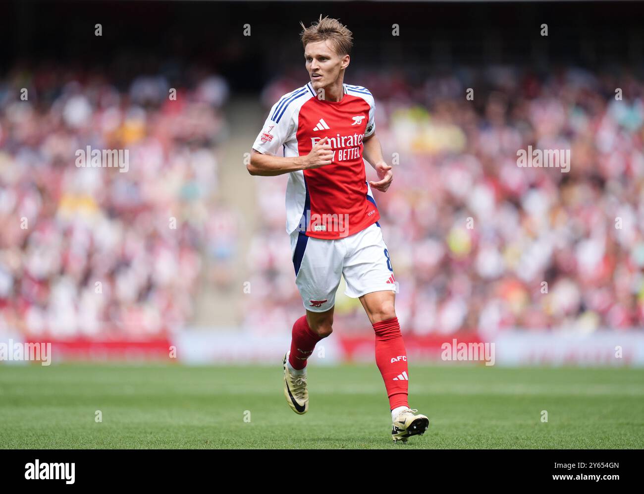 Martin odegaard september 2024 arsenal hi-res stock photography and ...