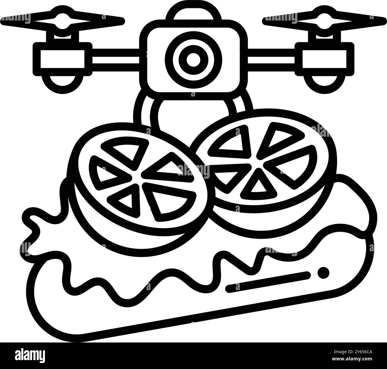White background above sandwich Stock Vector Images - Alamy