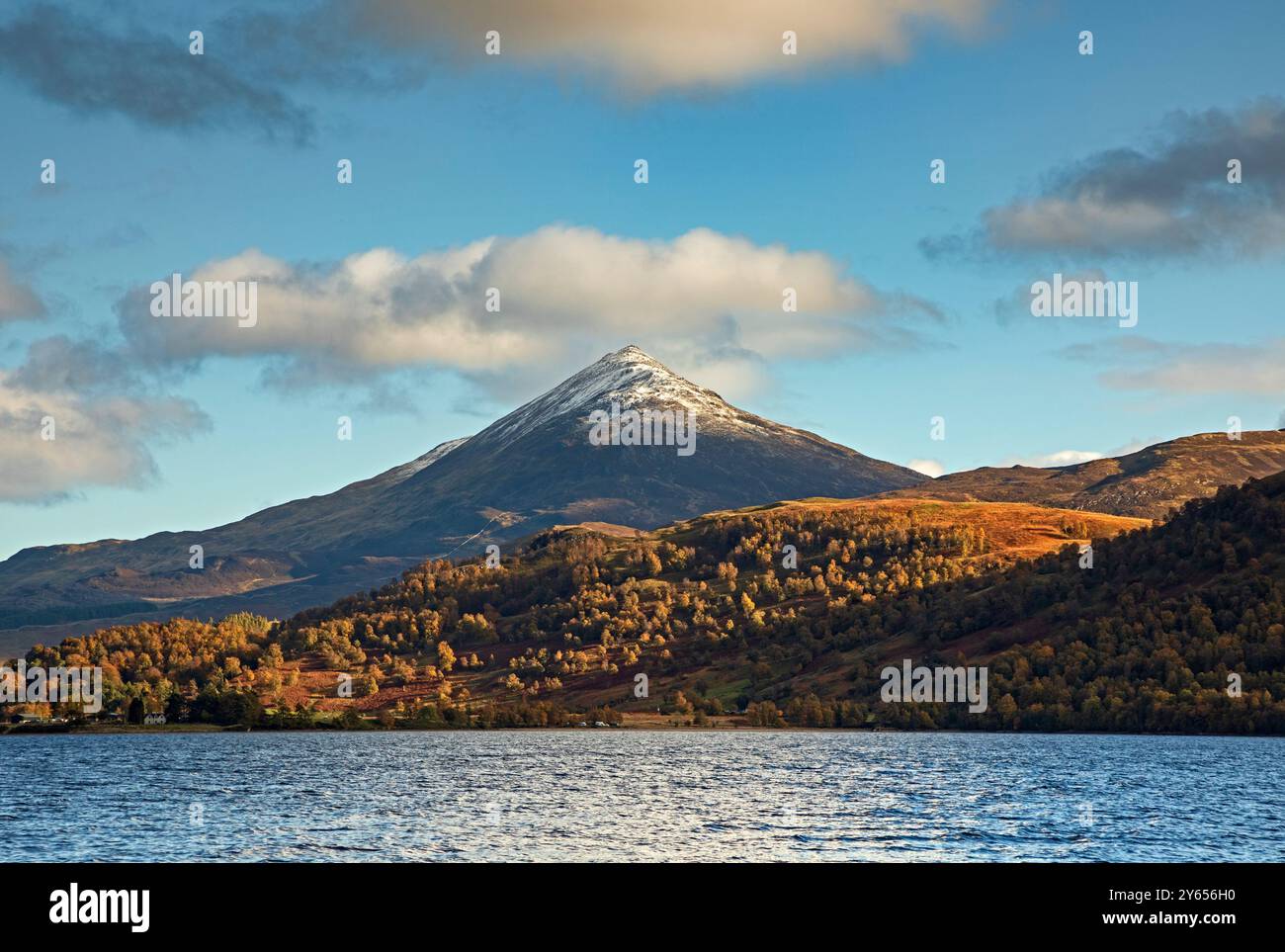Schiehallion, mountain, Grampian Mountains, Loch Rannoch, Breadalbane ...