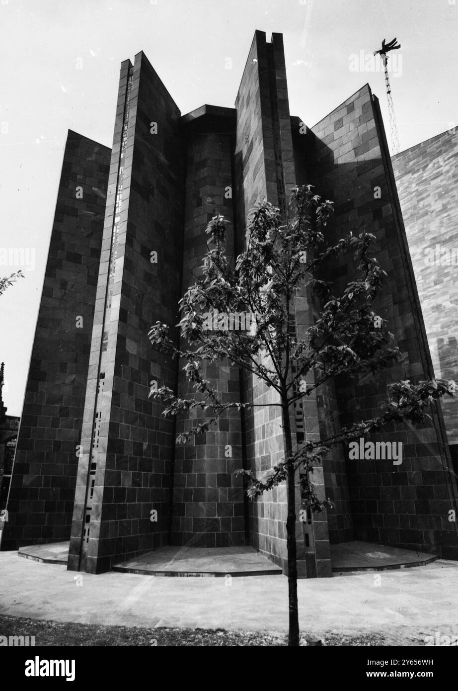 Exterior view of the Chapel of Unity at Coventry Cathedral . The Chapel ...