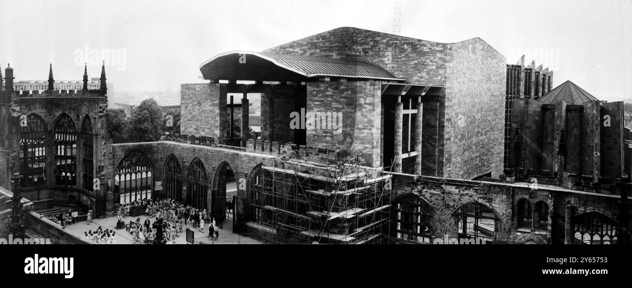 New semi general view of the Cathedral of St Michael , architect Sir ...