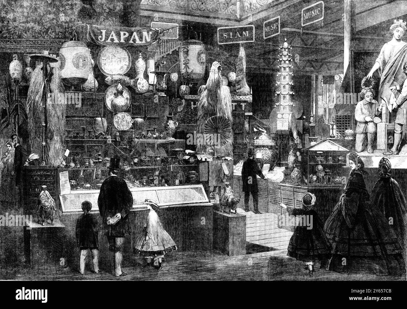 The International Exhibition ; The Japanese court 20 September 1862 ...