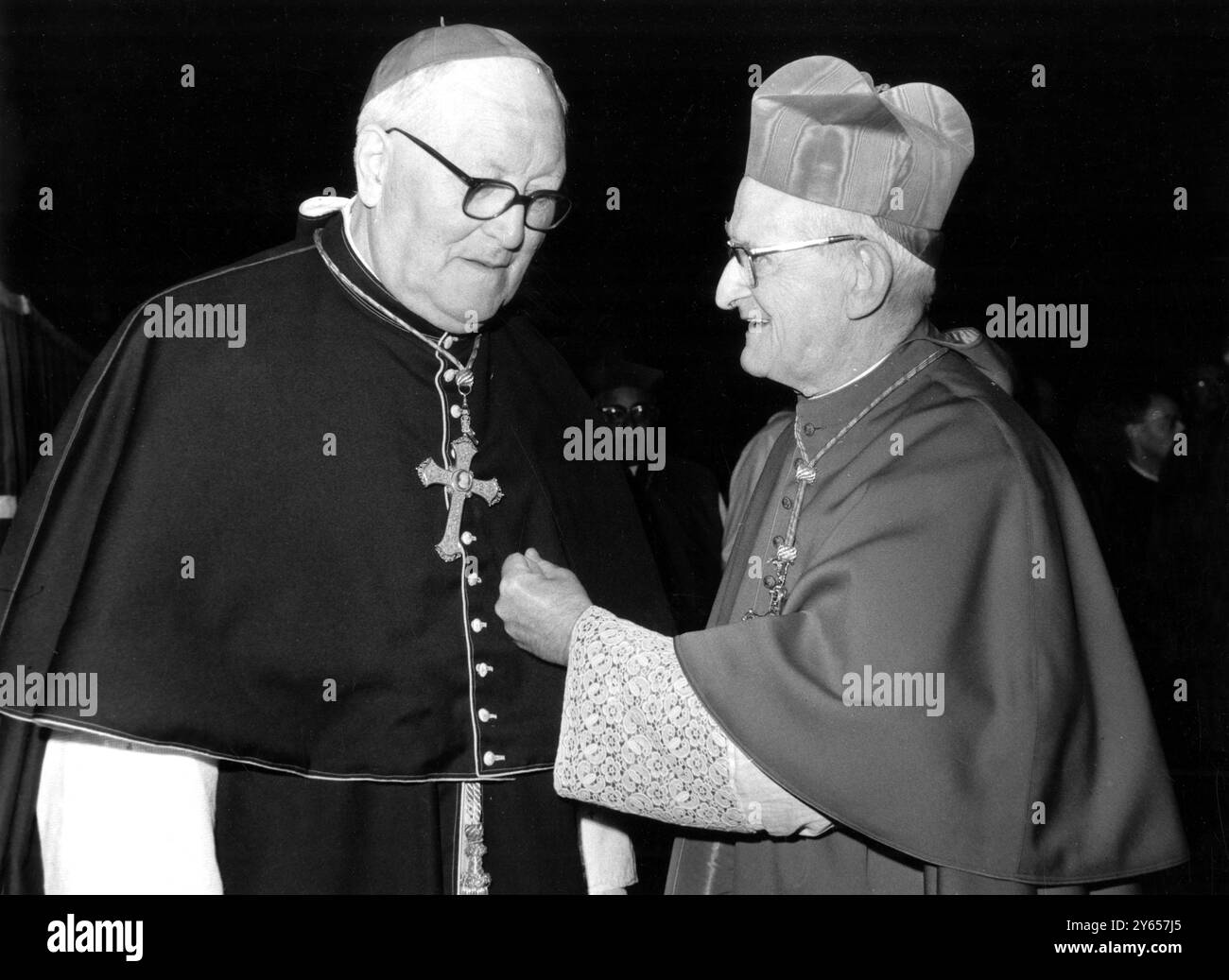 Cardinal heard Black and White Stock Photos & Images - Alamy