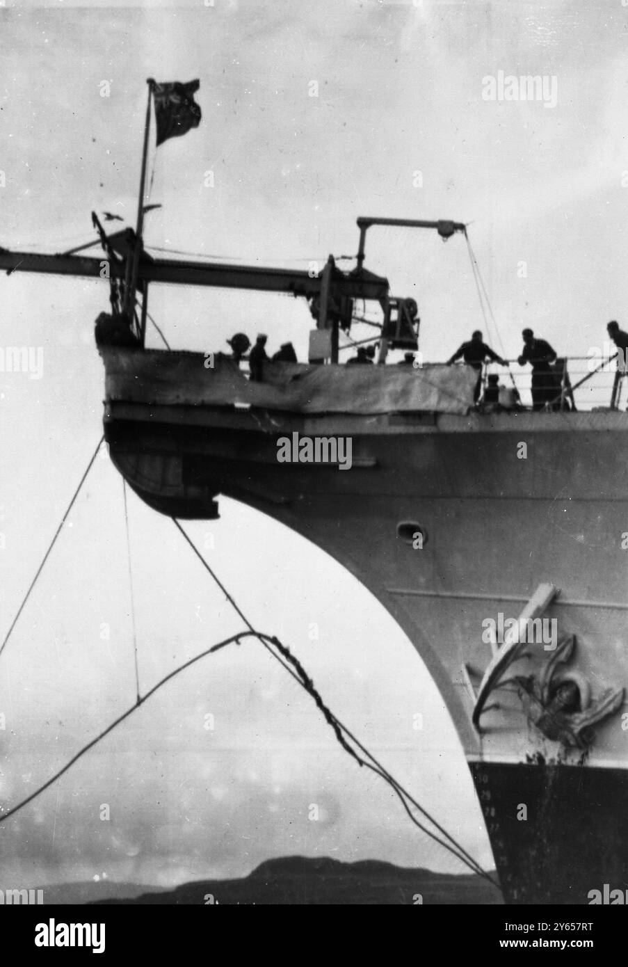 Cable laid from Oban to Newfoundland . Oban , Argyll : The link - up of ...