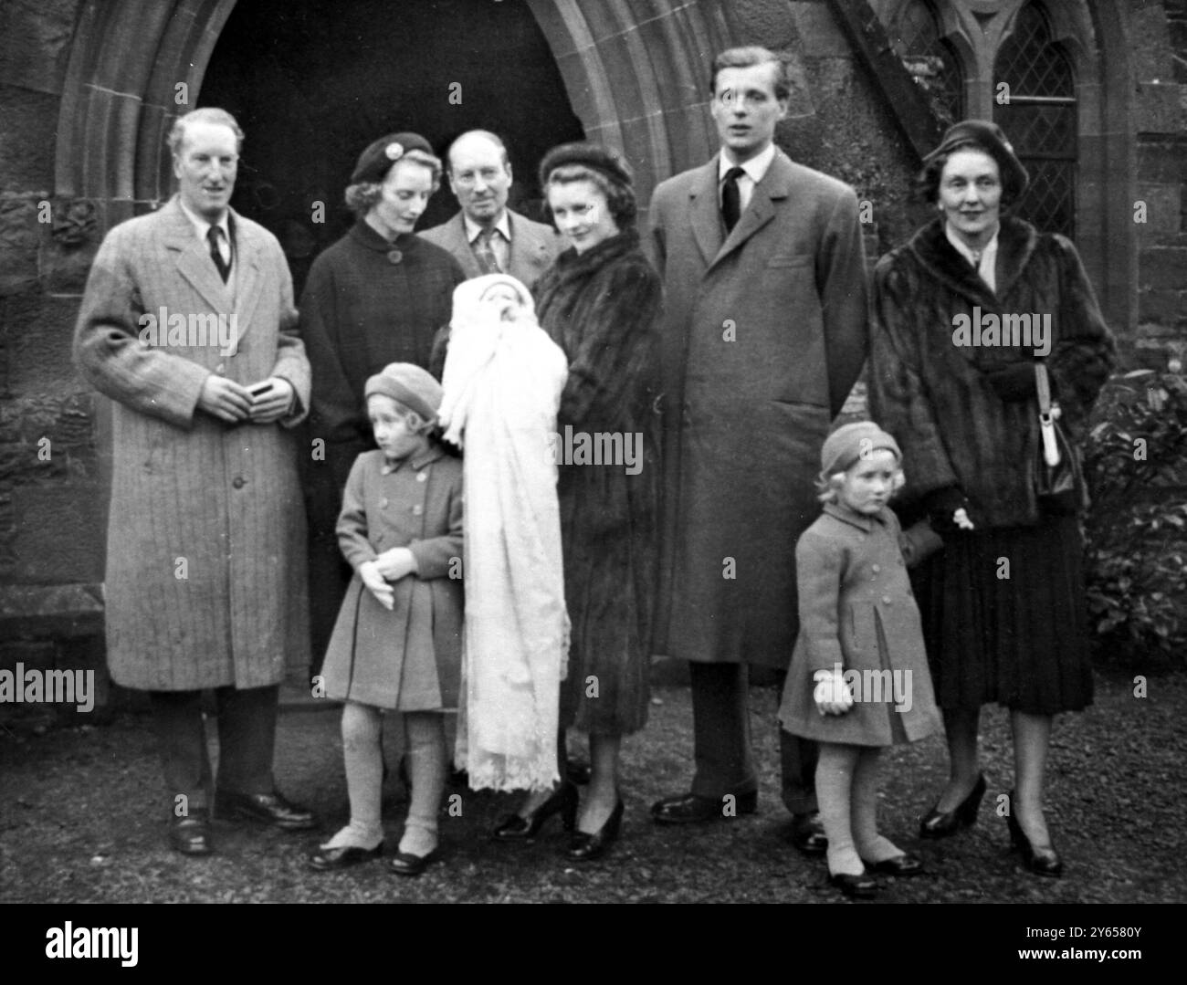 Two days before his wedding the Earl of Dalkeith was a godfather at the ...