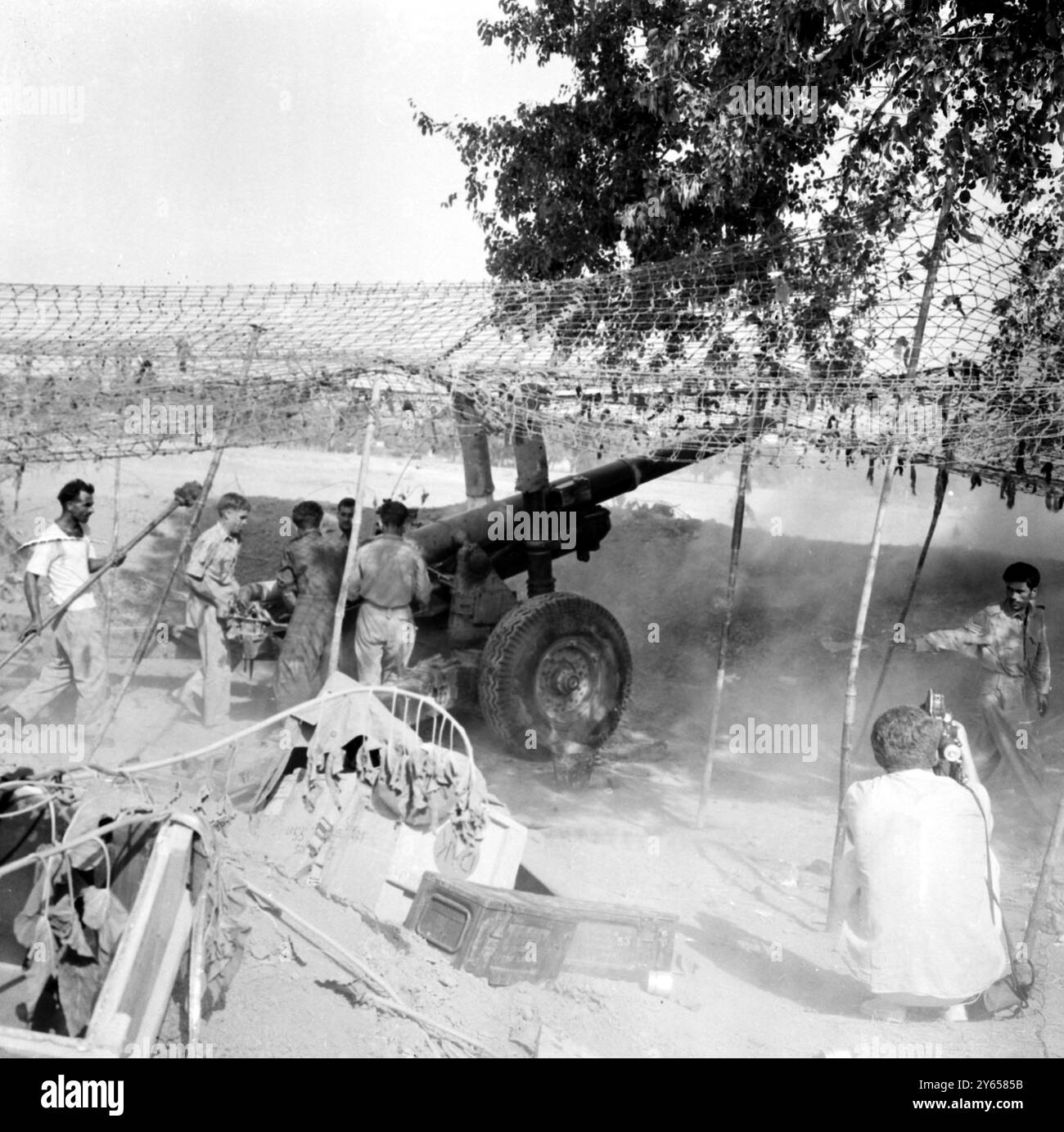 Indian fire fighting Black and White Stock Photos & Images - Alamy