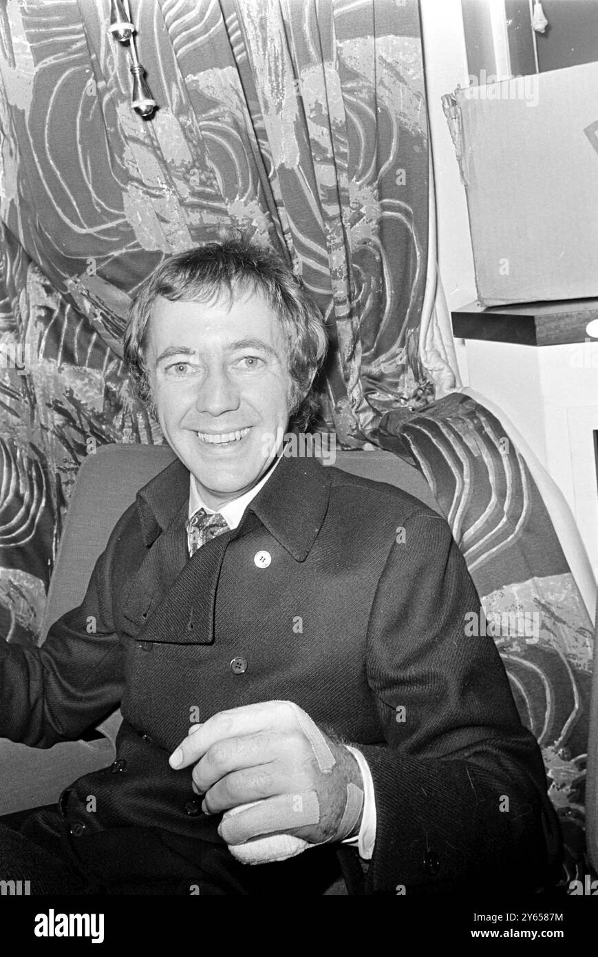 Noel Harrison , singer and actor son of Rex Harrison 7 March 1969 Stock ...