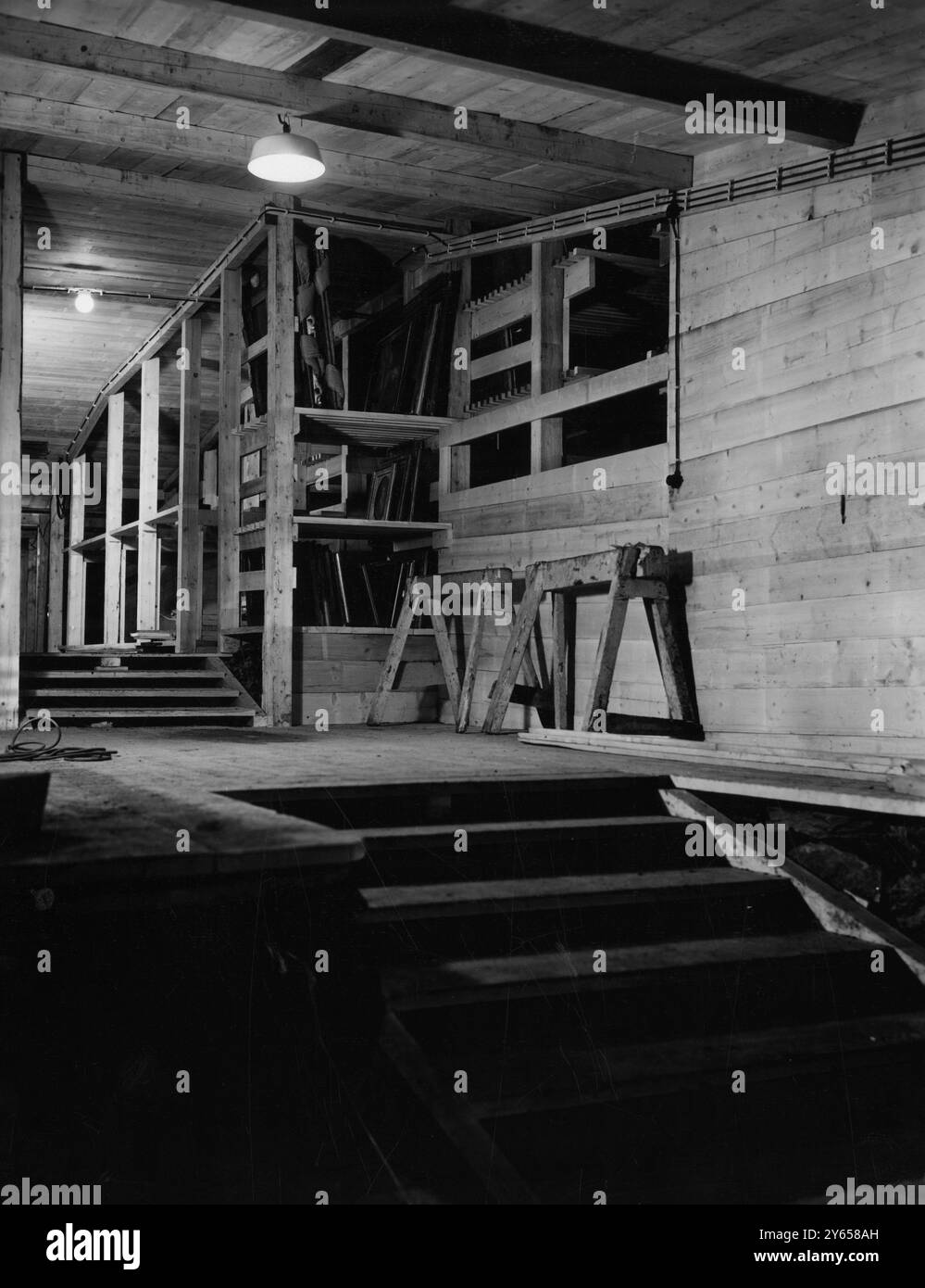 Nazi War Loot in the salt mines of Altaussee , Austria Stock Photo - Alamy