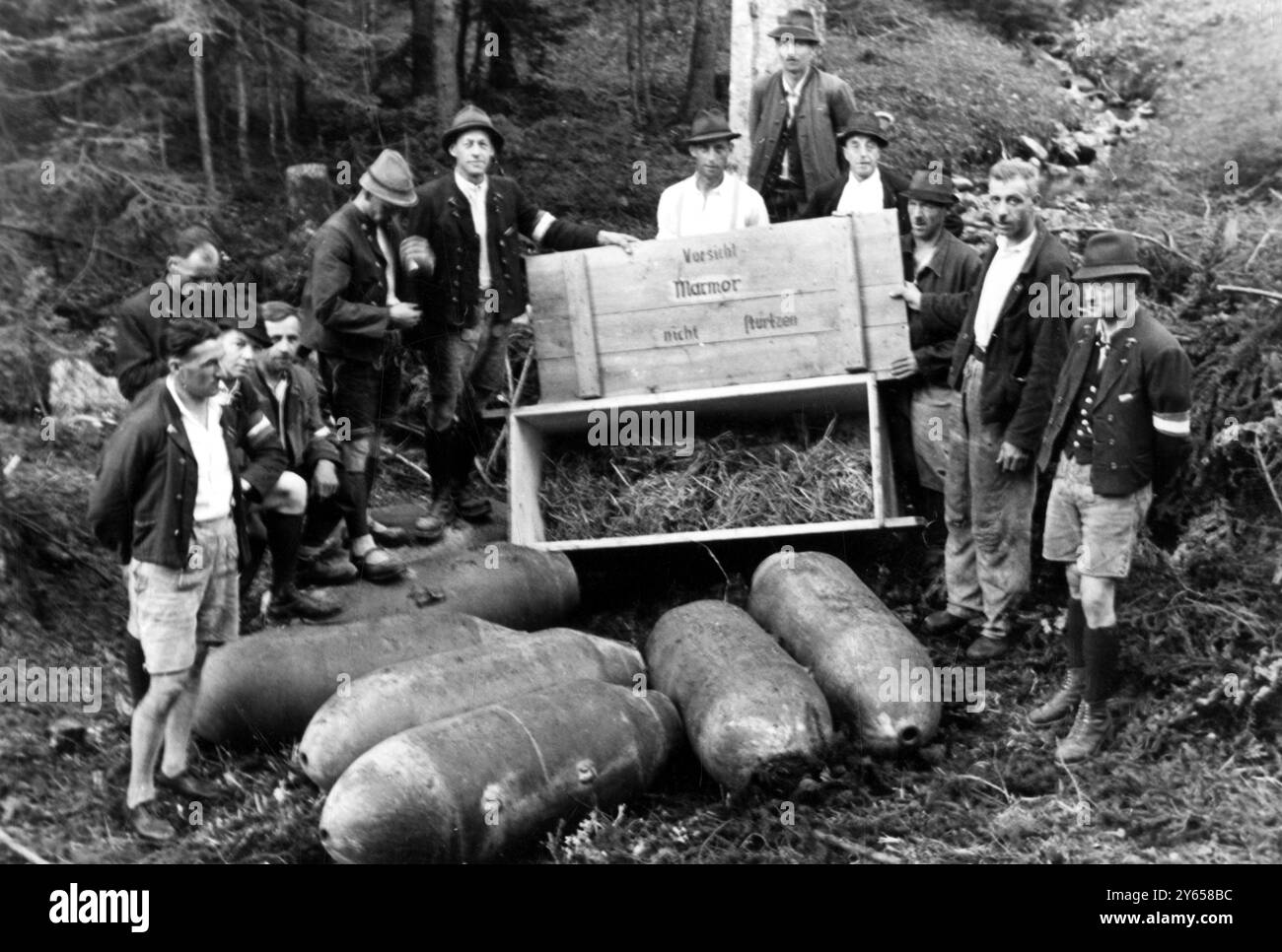 Aerial mine bomb hi-res stock photography and images - Alamy
