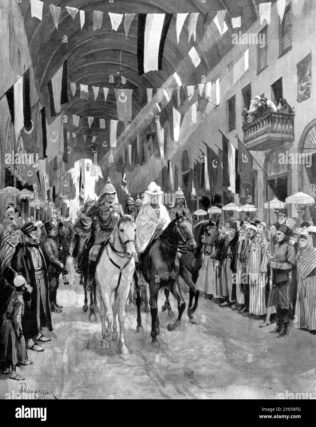 The visit of the German Emperor Kaiser Wilhelm II to Syria : the ...