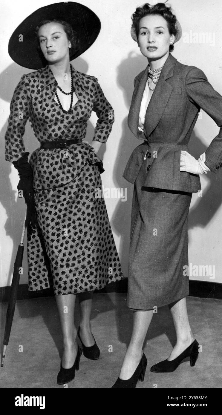 Two of the Dior models at the Savoy Hotel , London left Simone wearing ...