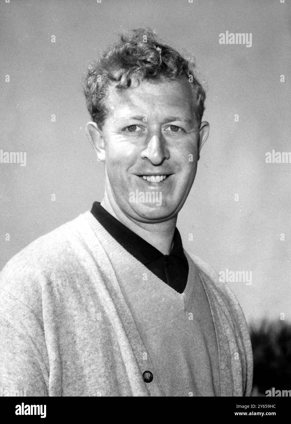 Bernard Hunt , 29-year-old British golfer, who is an entrant for the ...