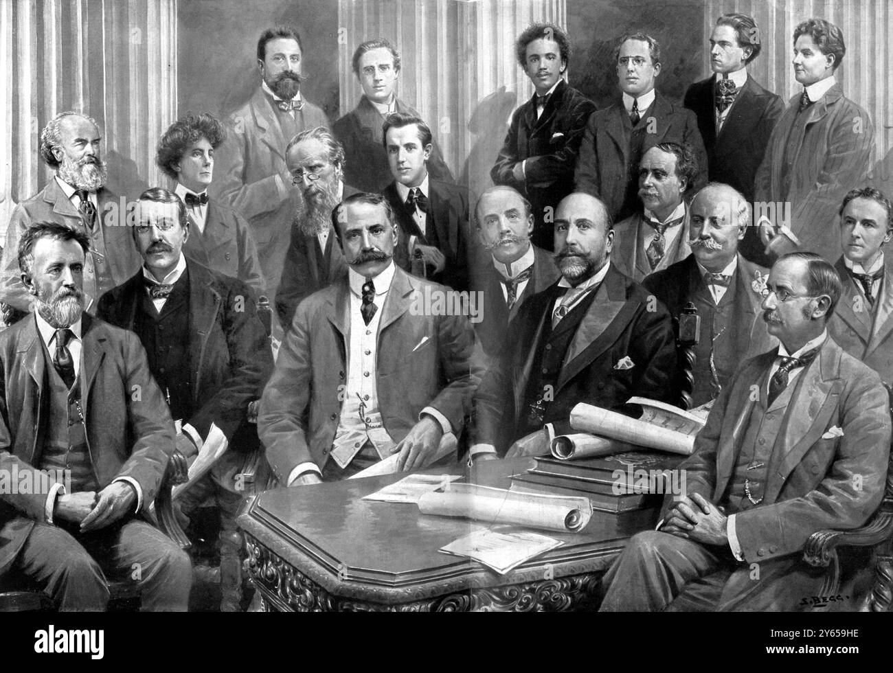 Clement frederic Black and White Stock Photos & Images - Alamy
