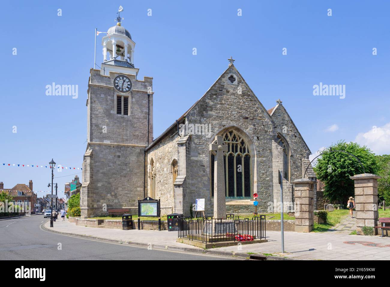 Church of St Thomas the Apostle Lymington Hampshire a town in the New ...