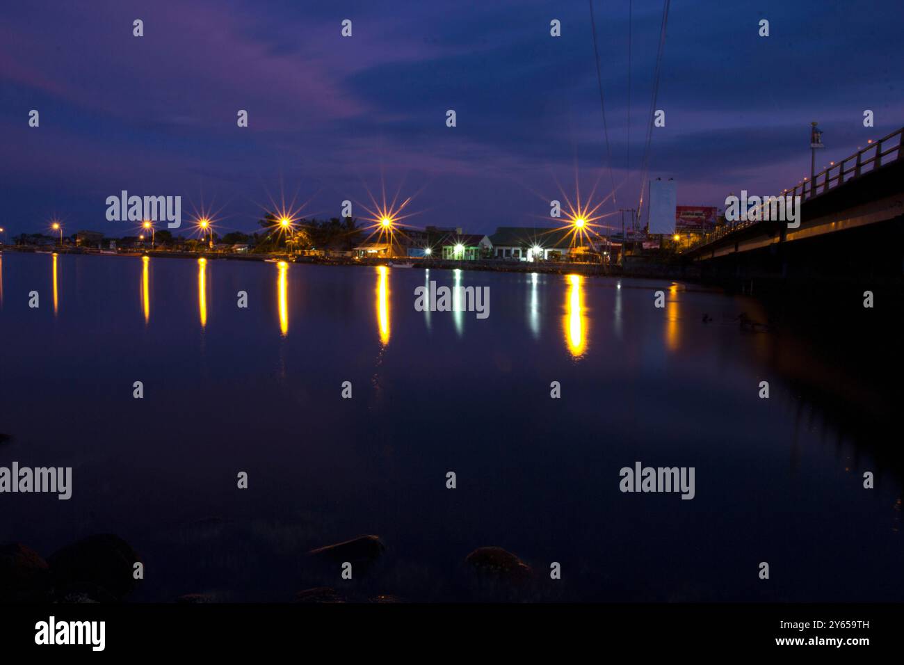Karajae river mouth at Pare-pare Indonesia Stock Photo - Alamy