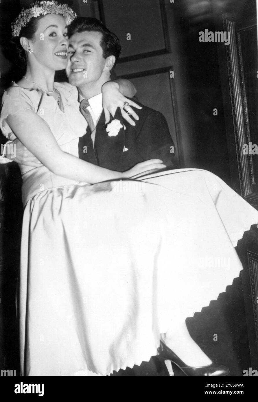 Constance Smith , 22 year old British screen star who is now appearing with Tyrone Power in his ...