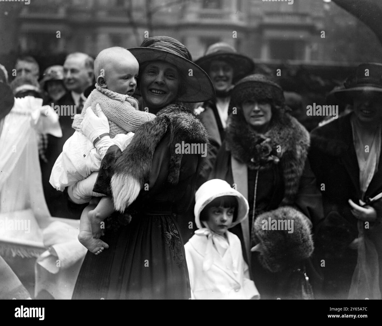 Princess Alice of Athlone , opens the new premises of the National ...