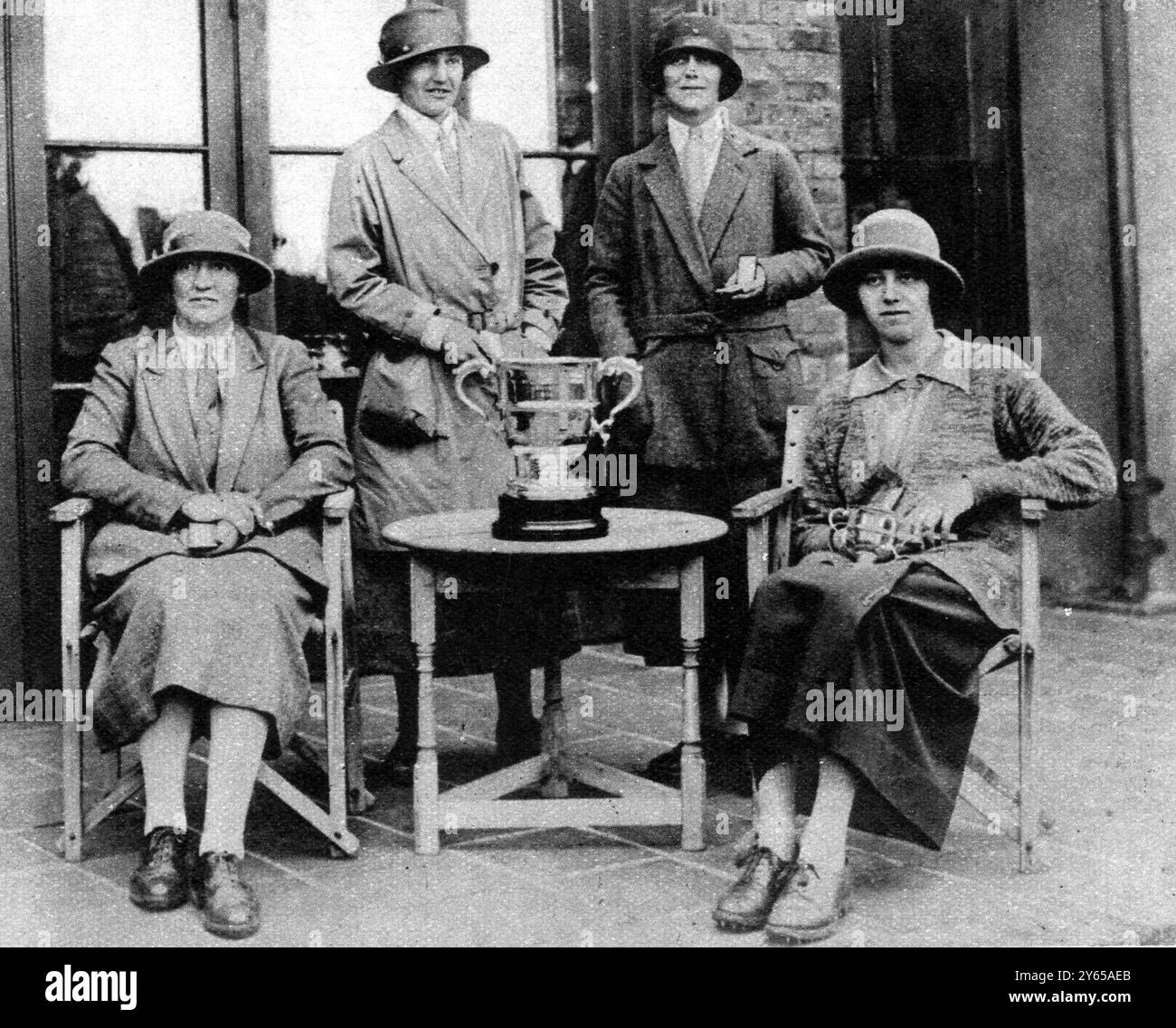 Winner of the English Ladies Golf Championship , Miss Joyce Wethered ...