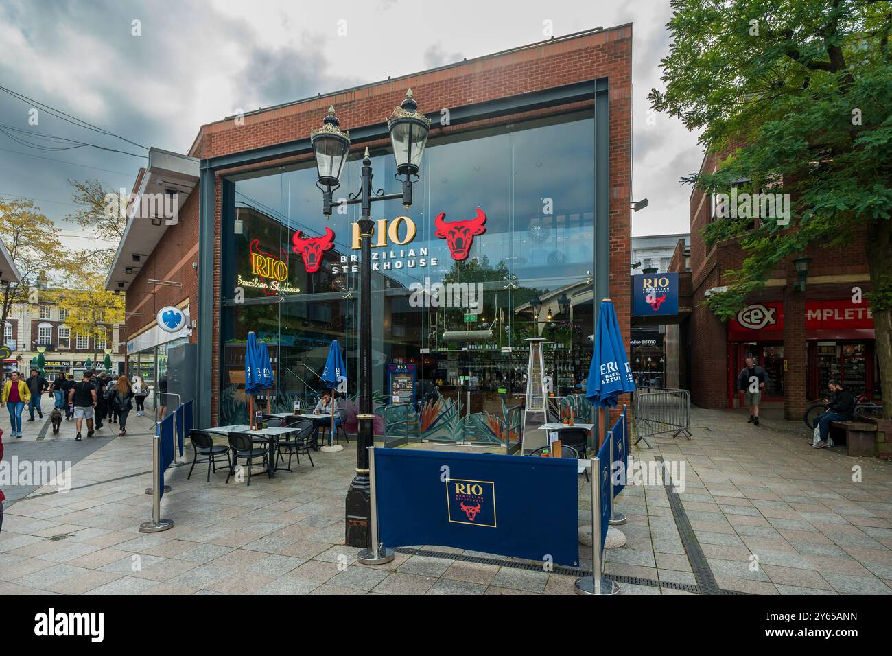 The Rio Steakhouse restaurant in Golden Square the Warrington shopping ...