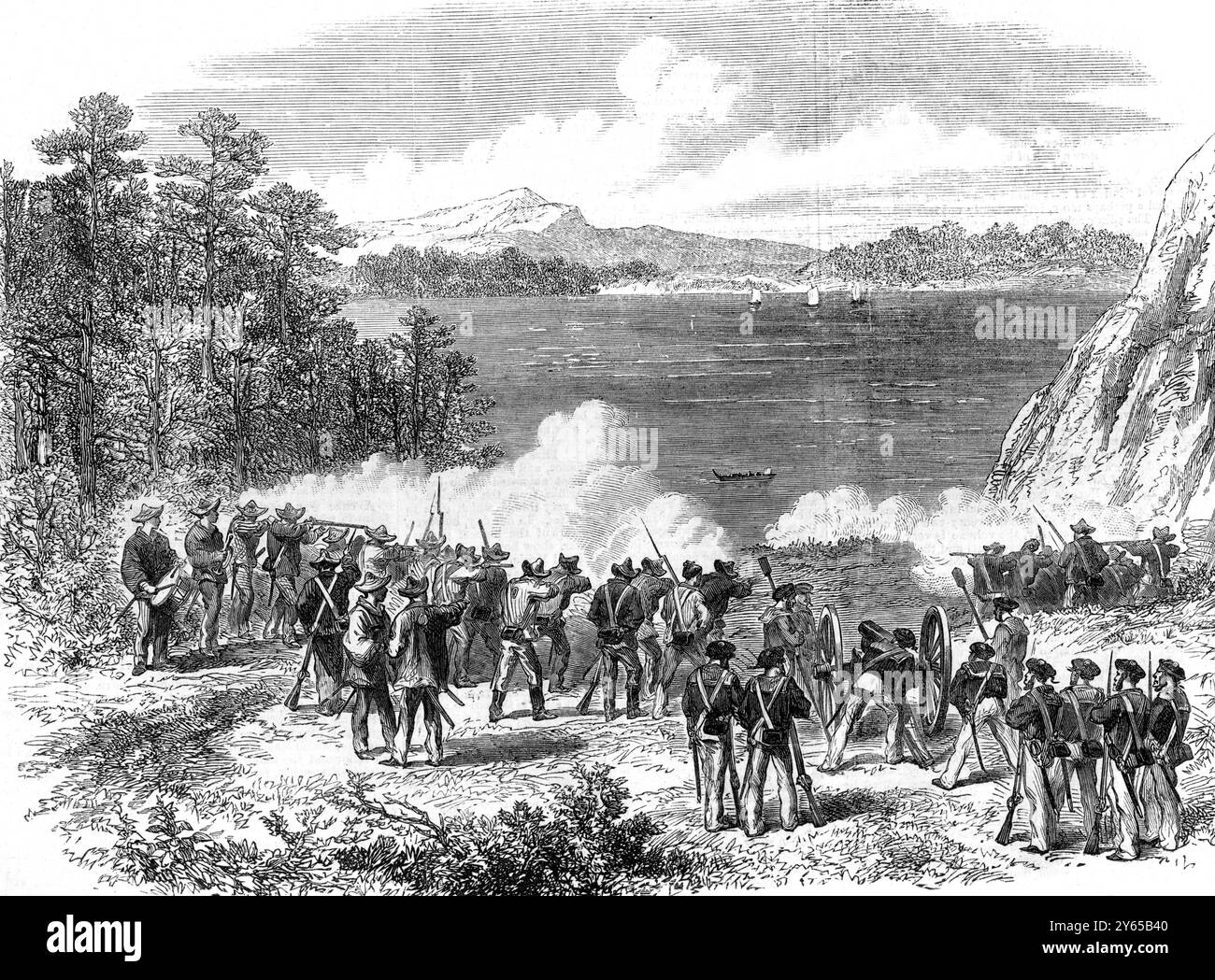 Way up mountain in Black and White Stock Photos & Images - Alamy