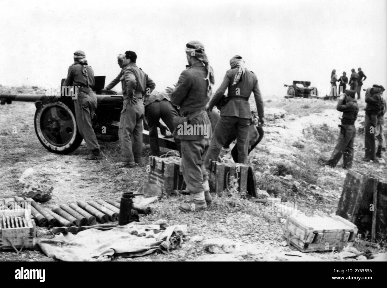 Jews and Arabs in " Battle for the Lifeline " - bitter fighting for the ...