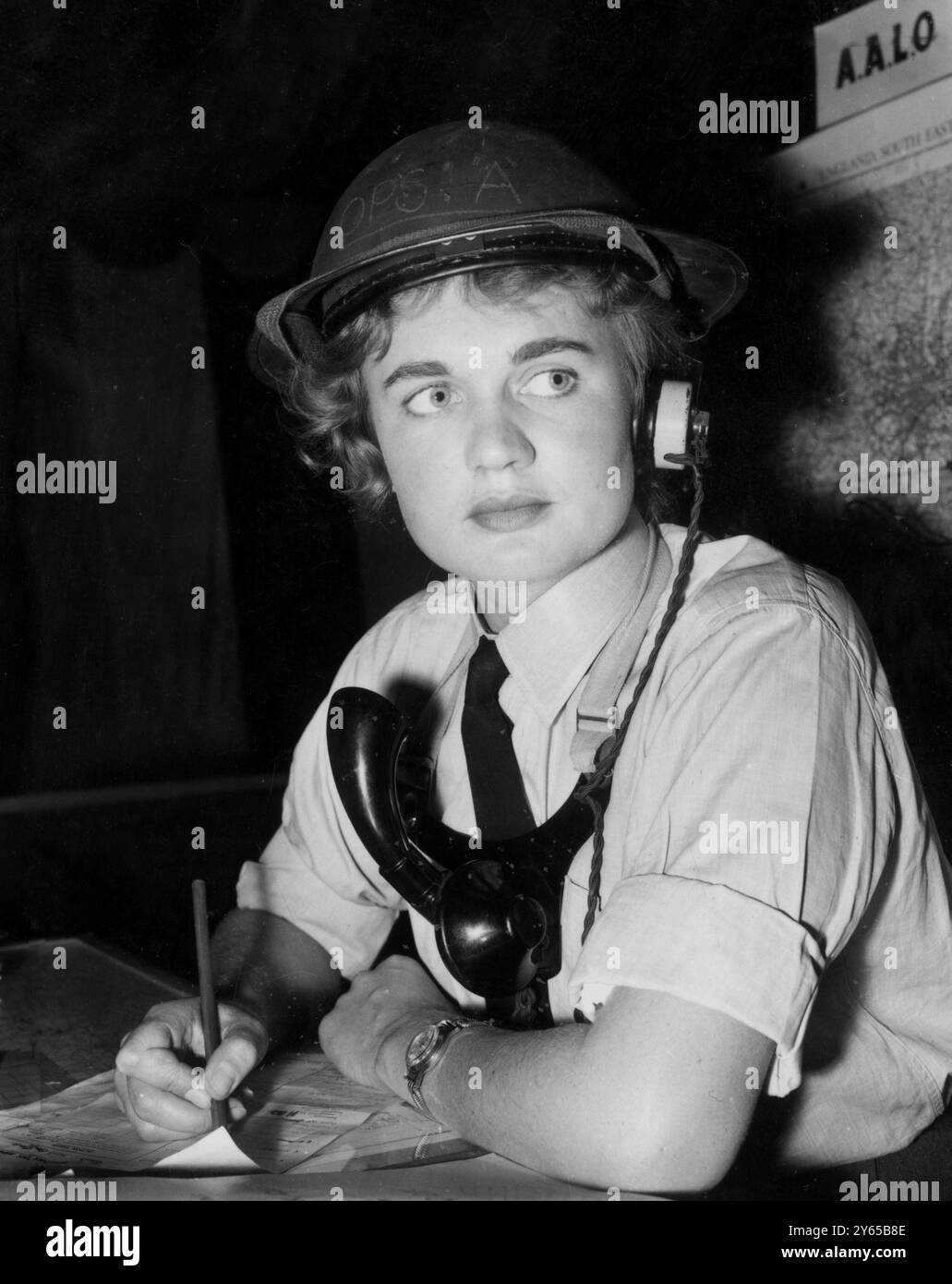 Women's Royal Air Force Corporal Judy Griffiths of Camborne , Cornwall ...