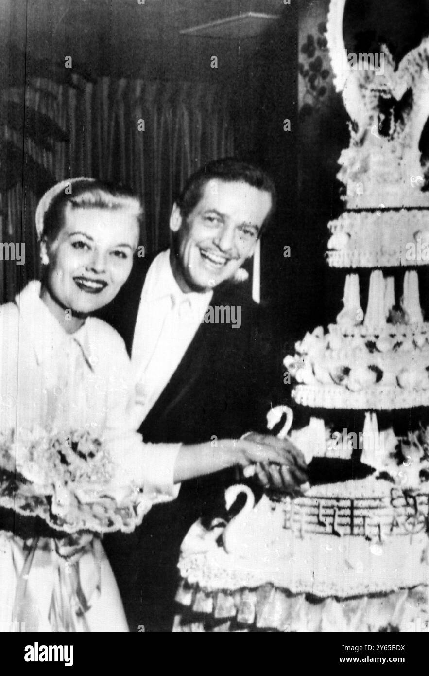 Patti Page weds in Las Vegas . Las Vegas ; Singer Patti Page and dance ...