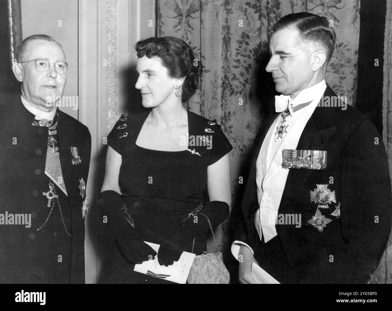 Archbishop Godfrey . Apostolic delegate , Lady Embry and Air Marshal ...