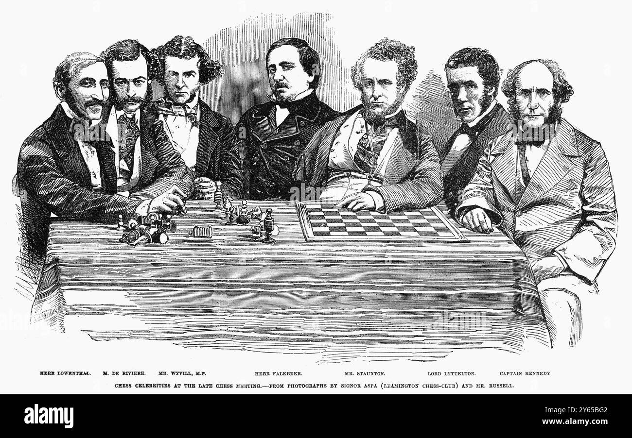 Portrait chess player Black and White Stock Photos & Images - Alamy