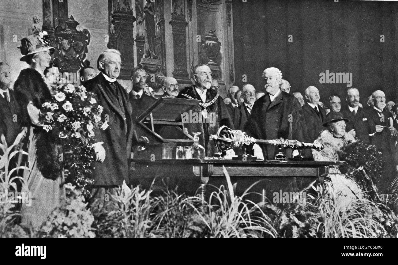 The Prime Minister David Lloyd George made a great speech on the war in ...