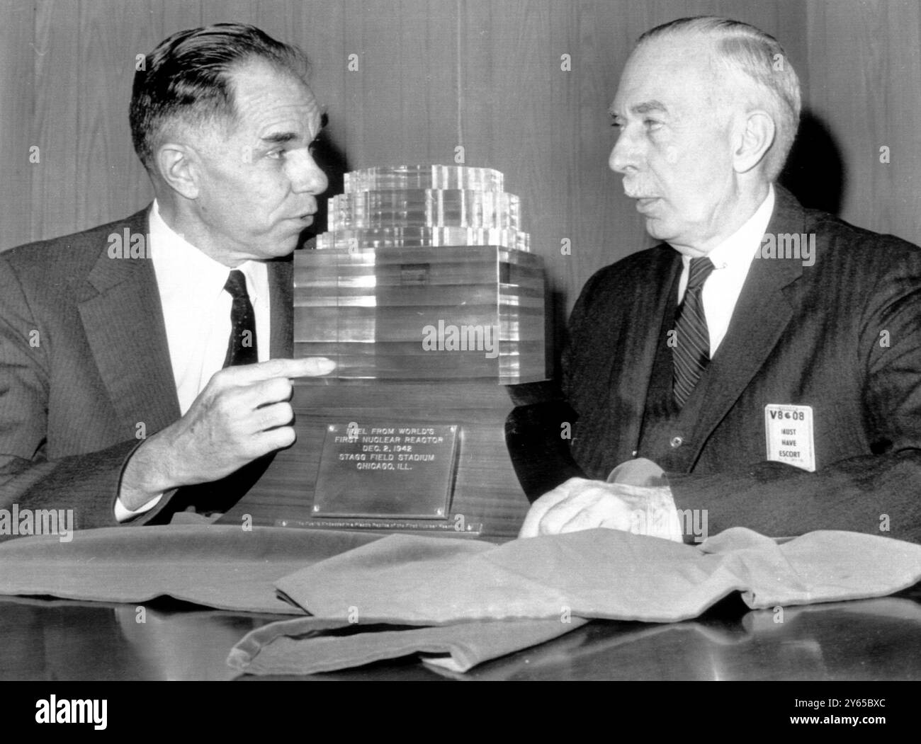 A one-inch cube of uranium that was part of the fuel of the world's ...