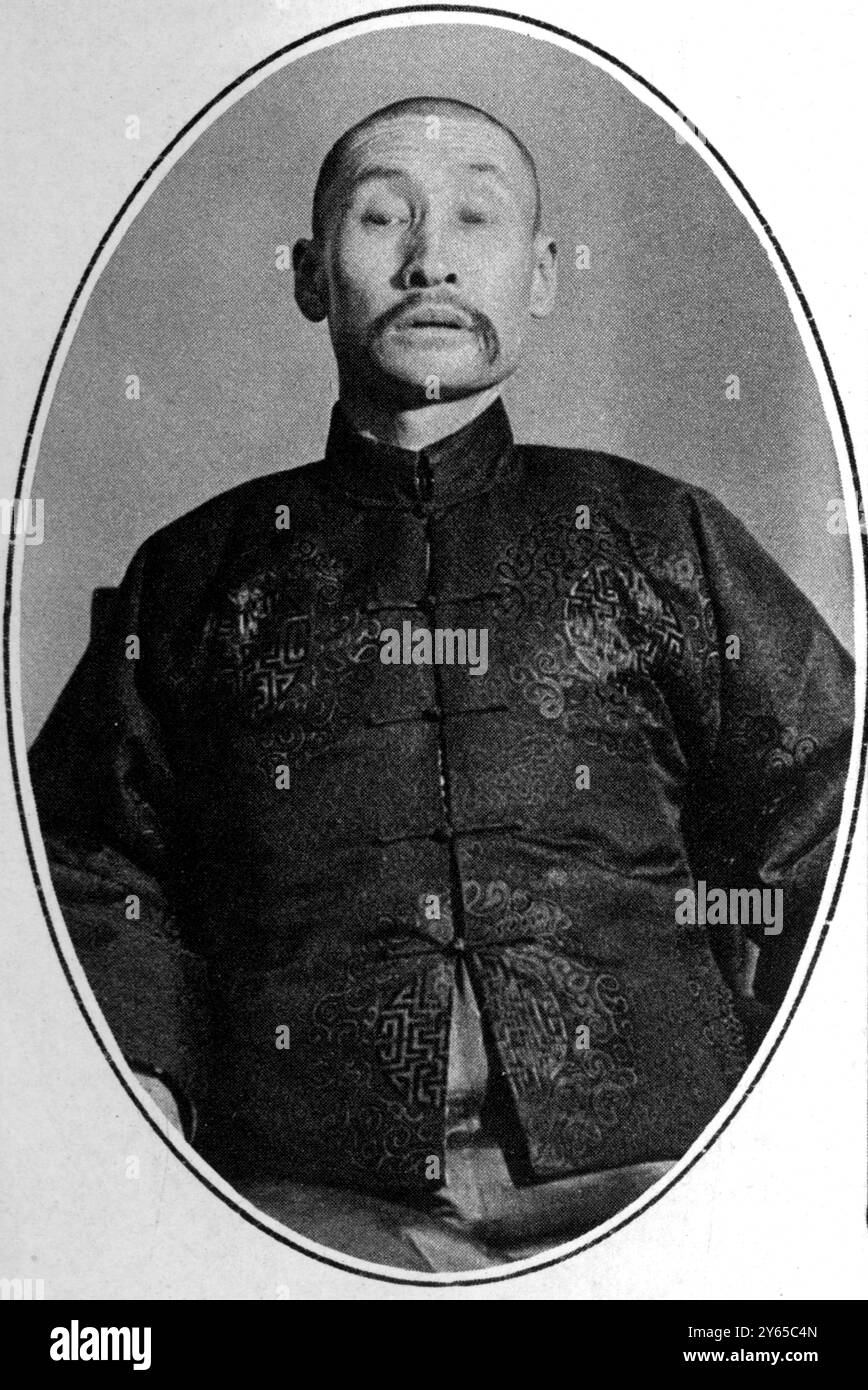 The Chinese leader who received the Japanese delegates ; General Ma ...