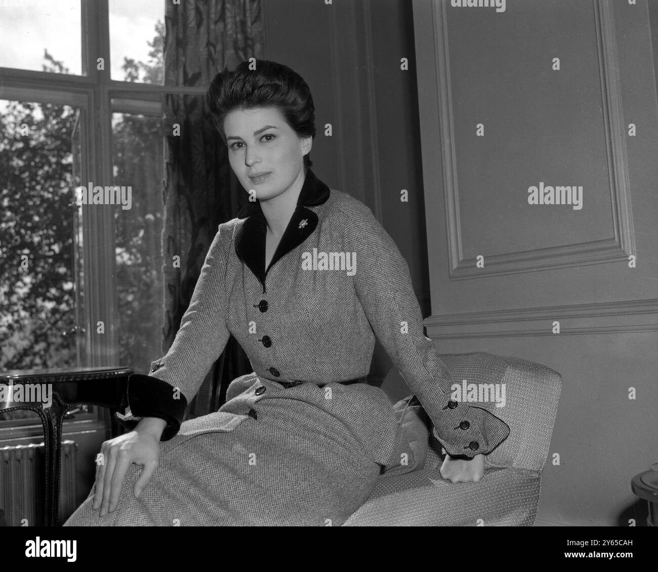 Silvana Mangano , Italian film actress is in London to attend the ...