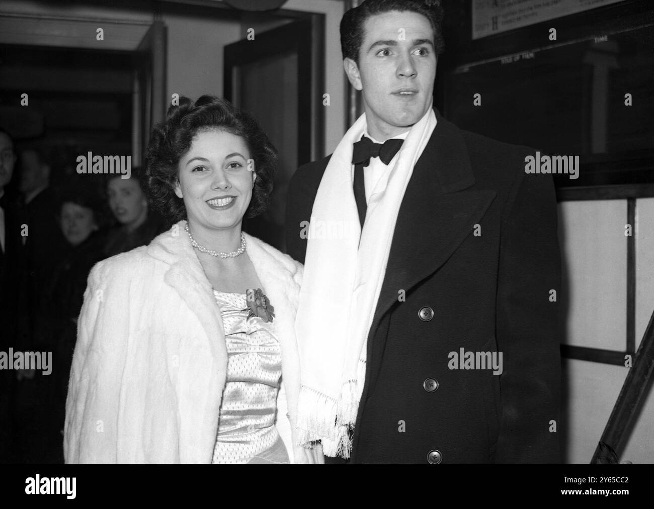 Anna Karenina world premiere Kieron Moore and Barbara White arriving ...
